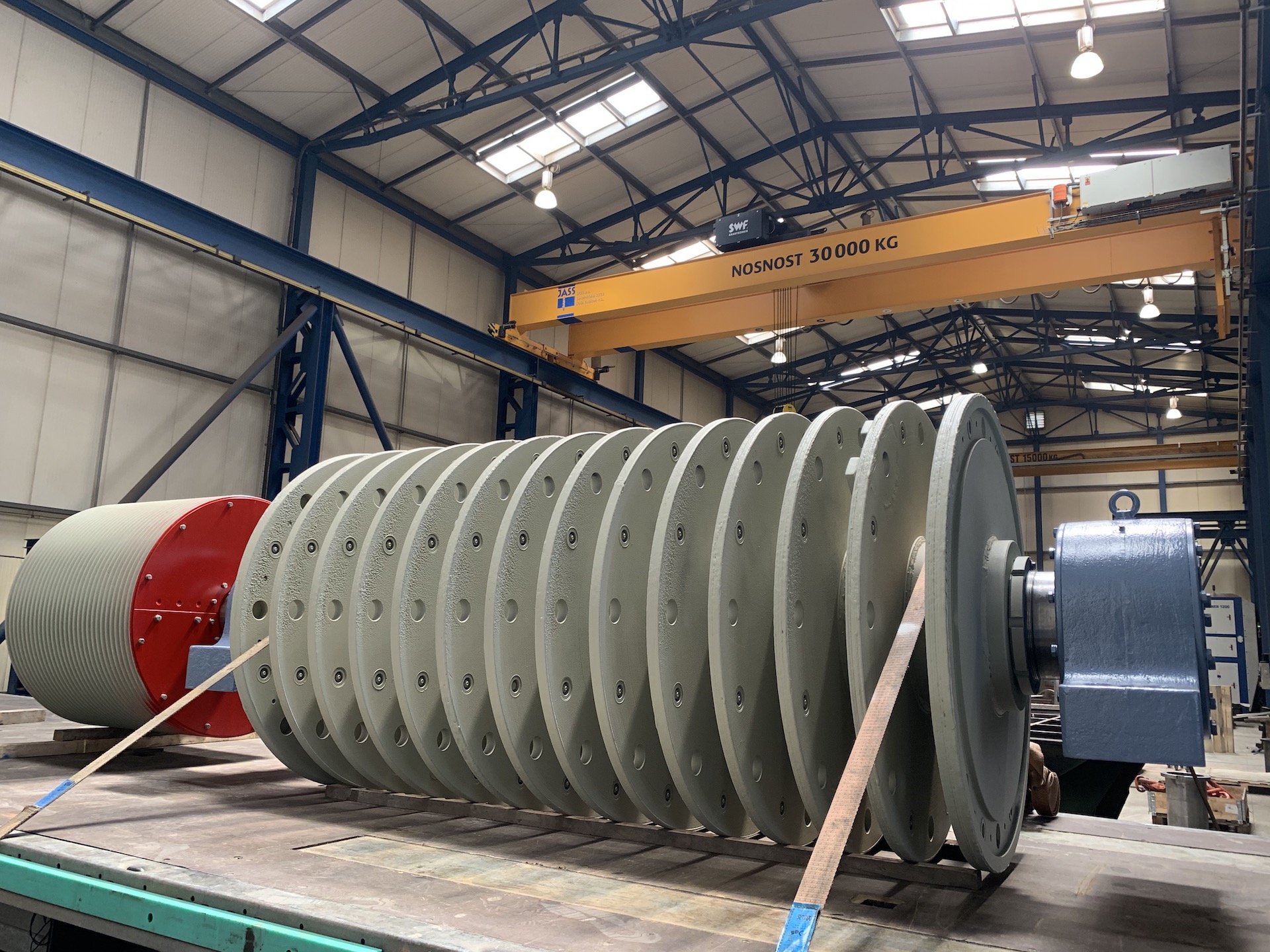 REPAIR OF HAMMER CRUSHER ROTOR WITH ROLLERS KDV 1137 - OPPRIMENDI spol ...